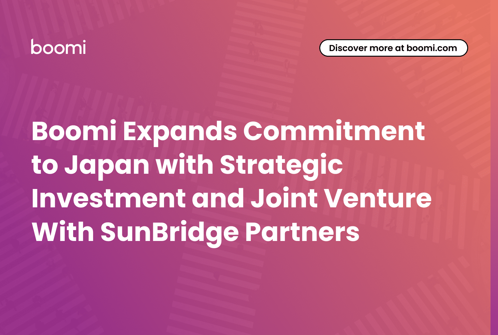 Boomi Expands Commitment to Japan