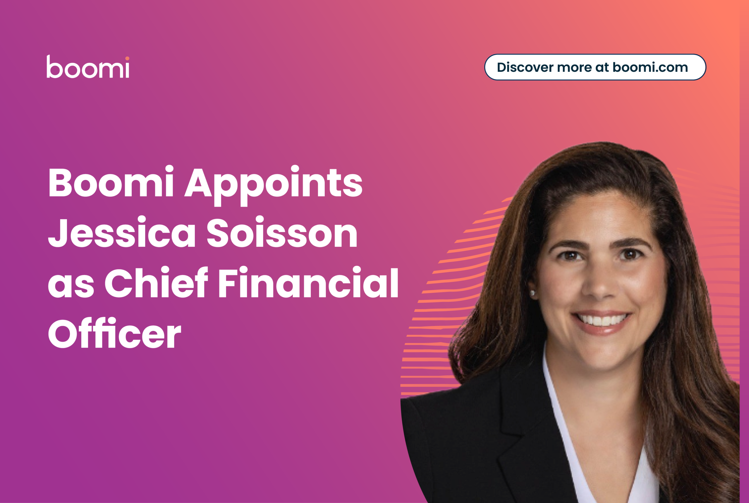 Boomi Appoints Jessica Soisson as Chief Financial Officer | Boomi